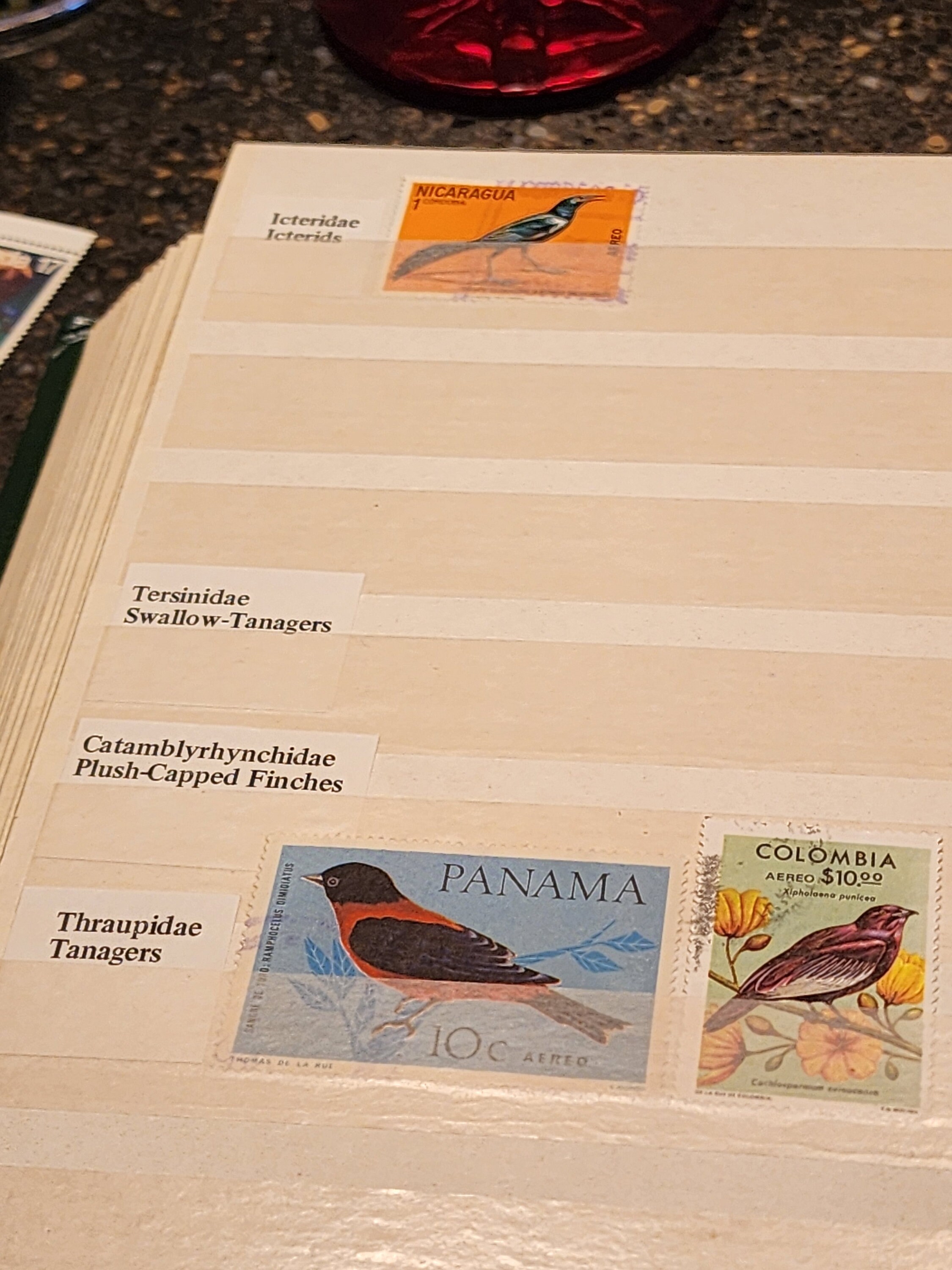 Bird Stamp Collection - Etsy
