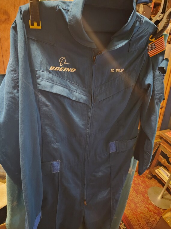 Vintage Flight-Deck Suit For Boeing Plant - Gem