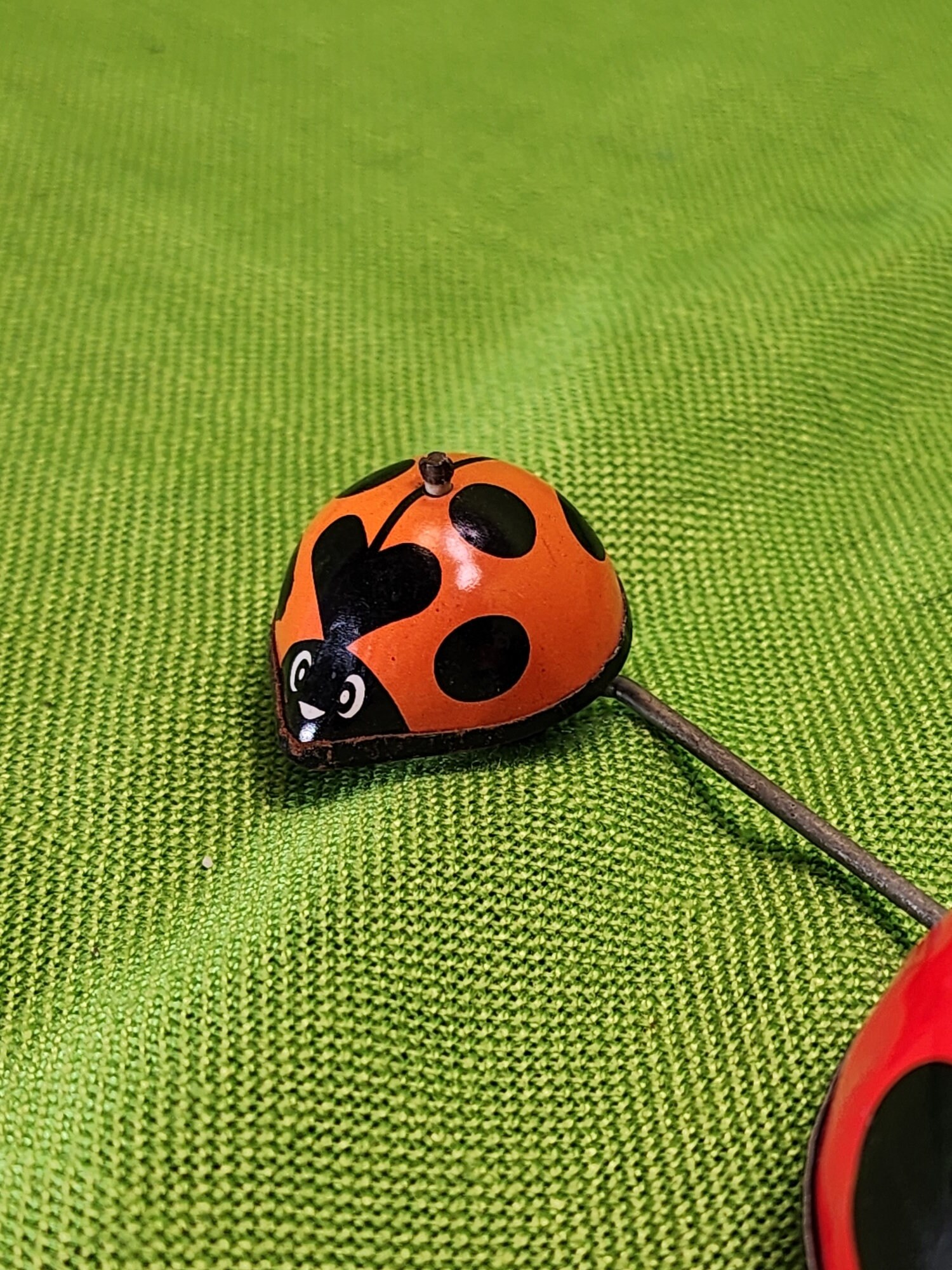 Ladybug Tin Toy - Etsy