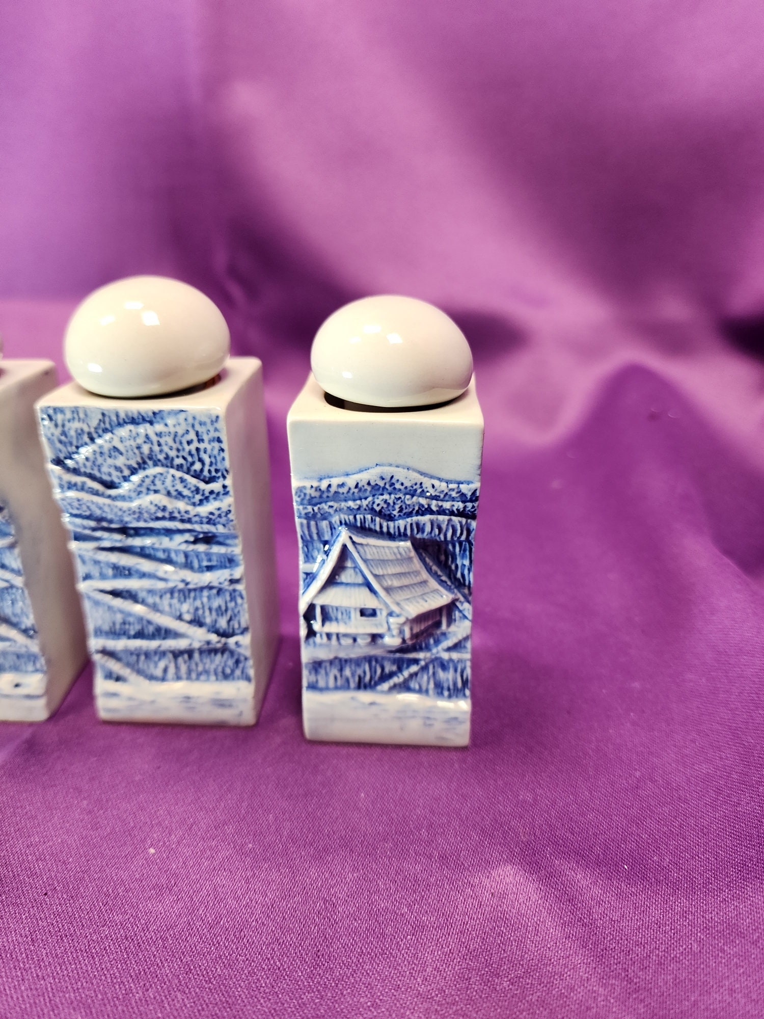 Vintage Ceramic Spice Containers - Etsy