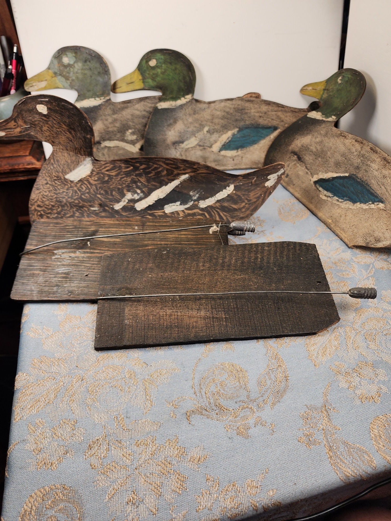 Antique Paper Duck Decoys - Etsy