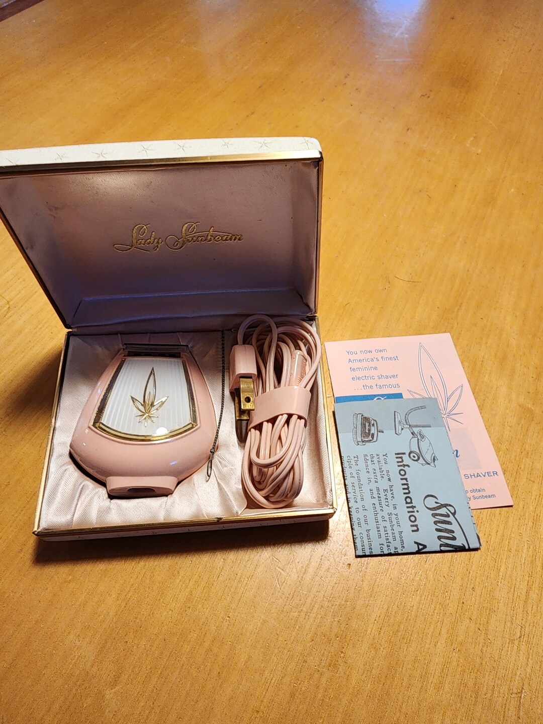 Lady Sunbeam Vintage Electric Razor - Etsy