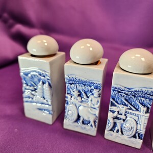 Vintage Ceramic Spice Containers - Etsy