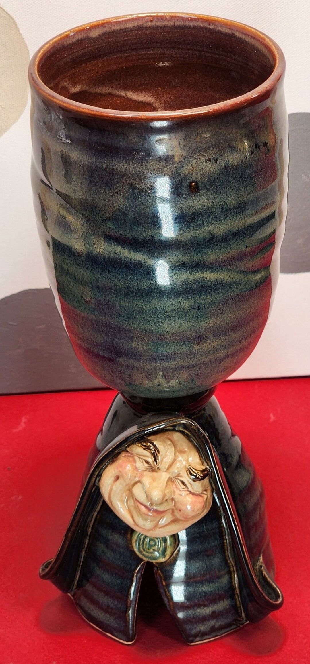 Hand-thrown Quasimodo Goblet - Etsy