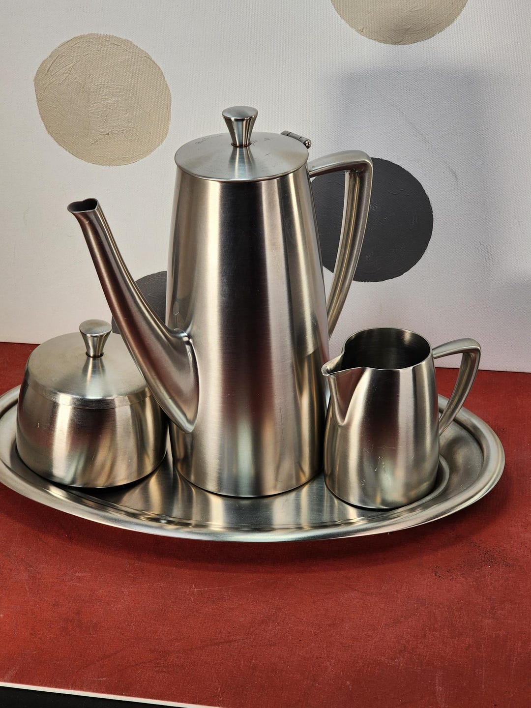 Vintage Oneida Coffee Set - Etsy