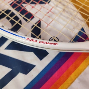 Vintage 70s Bjorn Borg Tennis Racket - Etsy