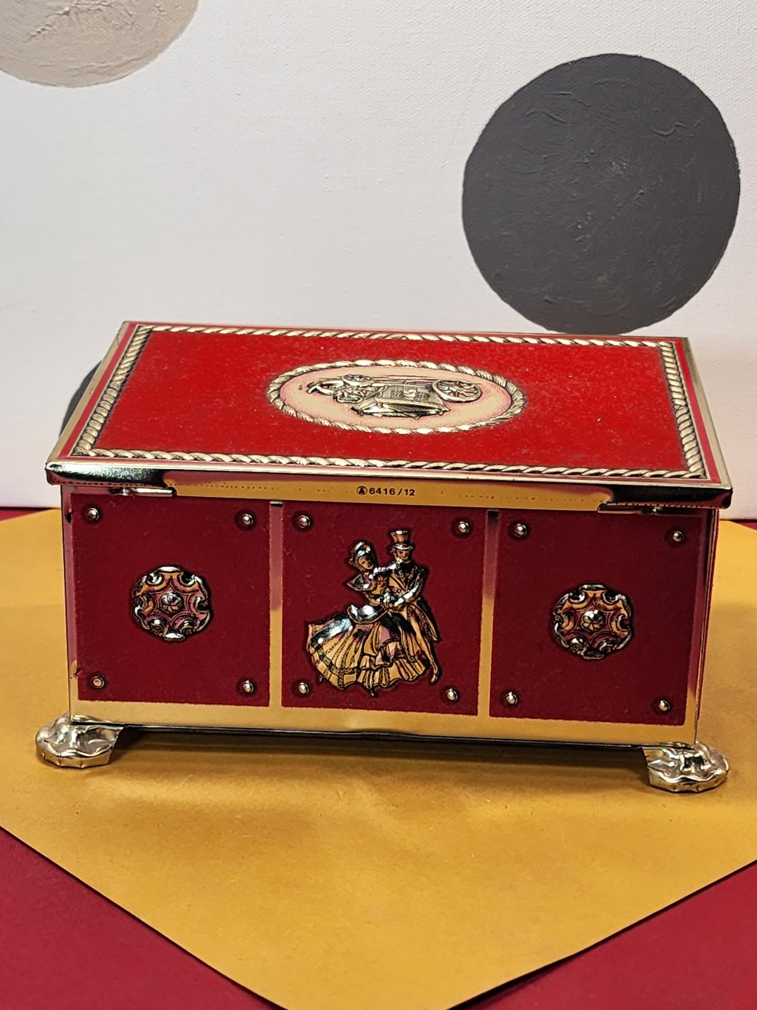 Cool West German Vintage Biscuit Tin - Etsy