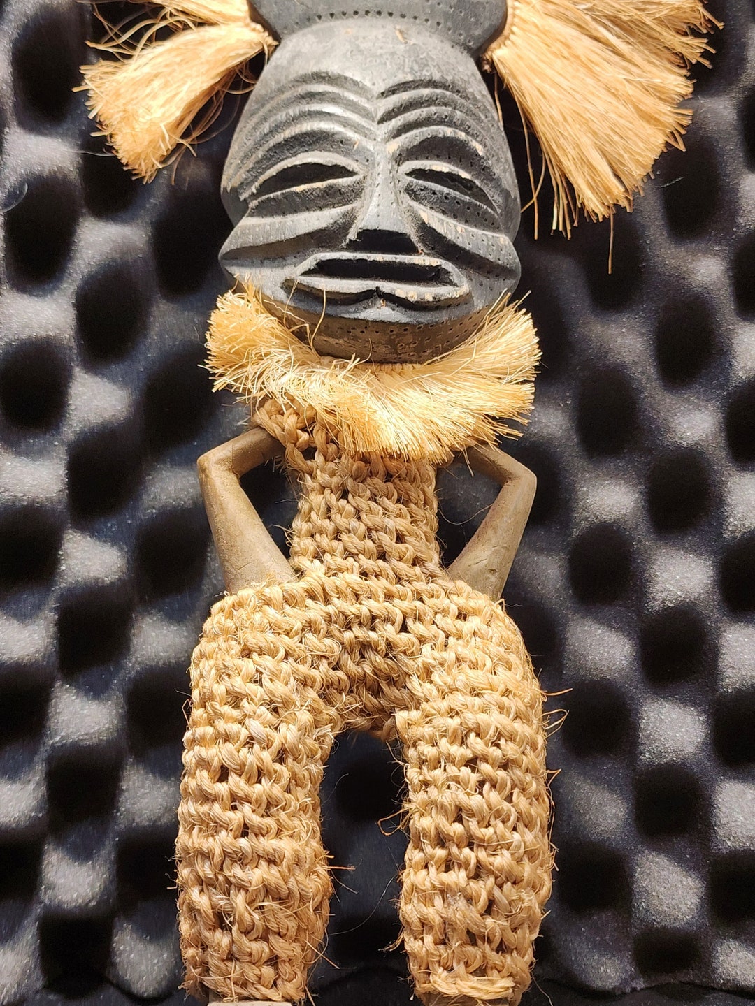 Cool Vintage African Good Luck Figurine - Etsy