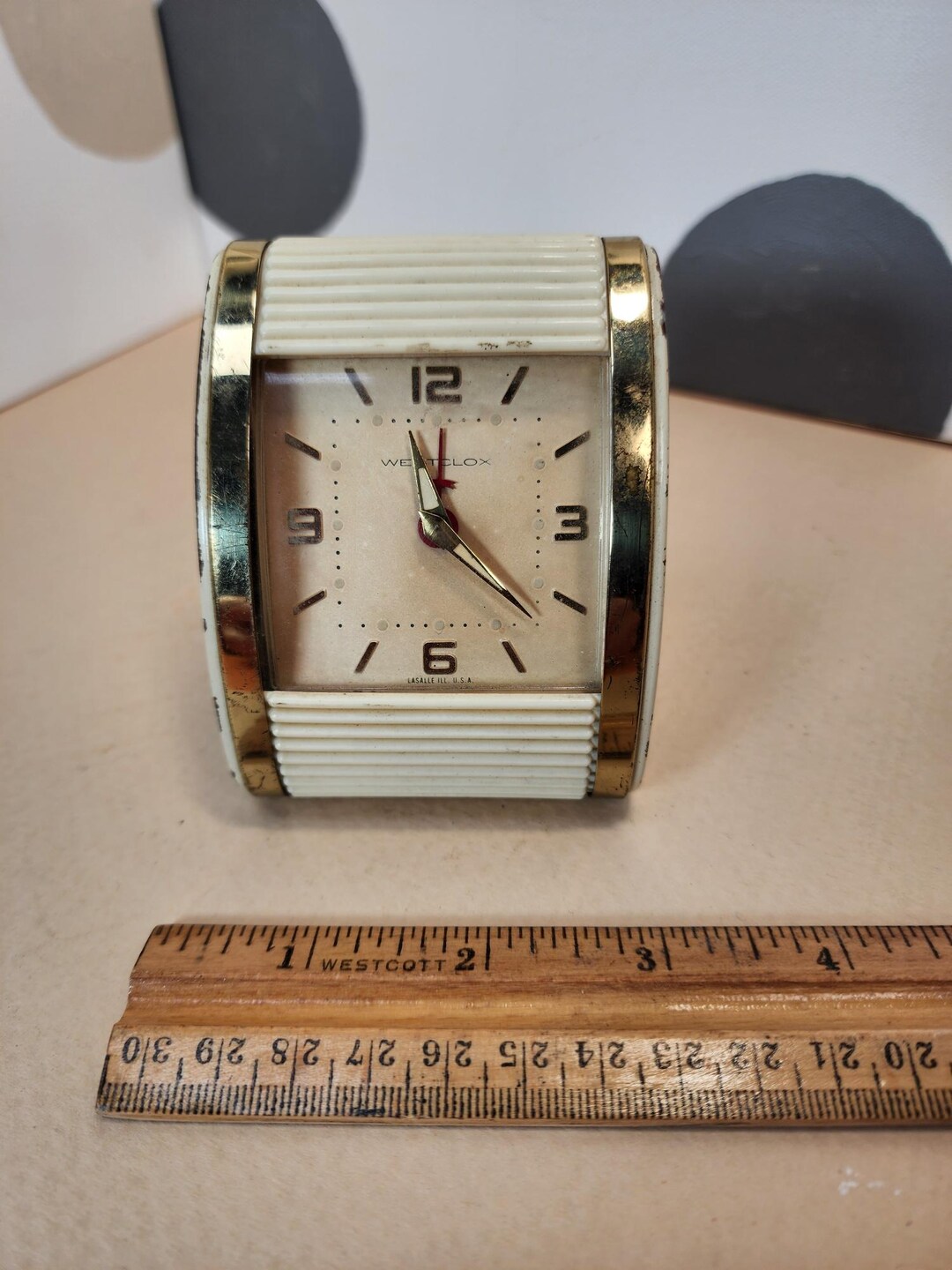 Westclock Clamshell Travel Clock - Etsy