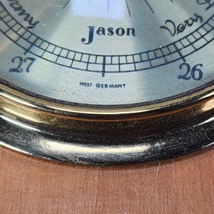 Vintage West German Combo Barometer/thermometer/ Humidity - Etsy
