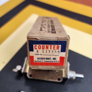 Vintage Veeder Root Mechanical Counter NOS - Etsy