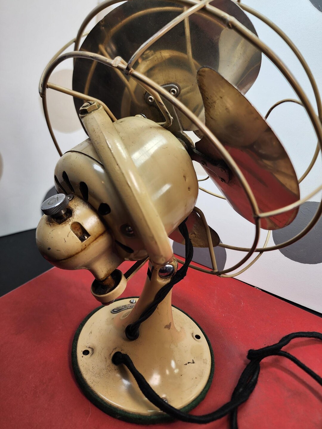 Antique GE Desk Fan - Etsy