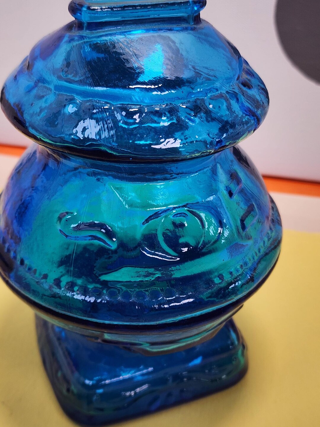 Vintage Glass Pot Belly Stove Bank - Etsy