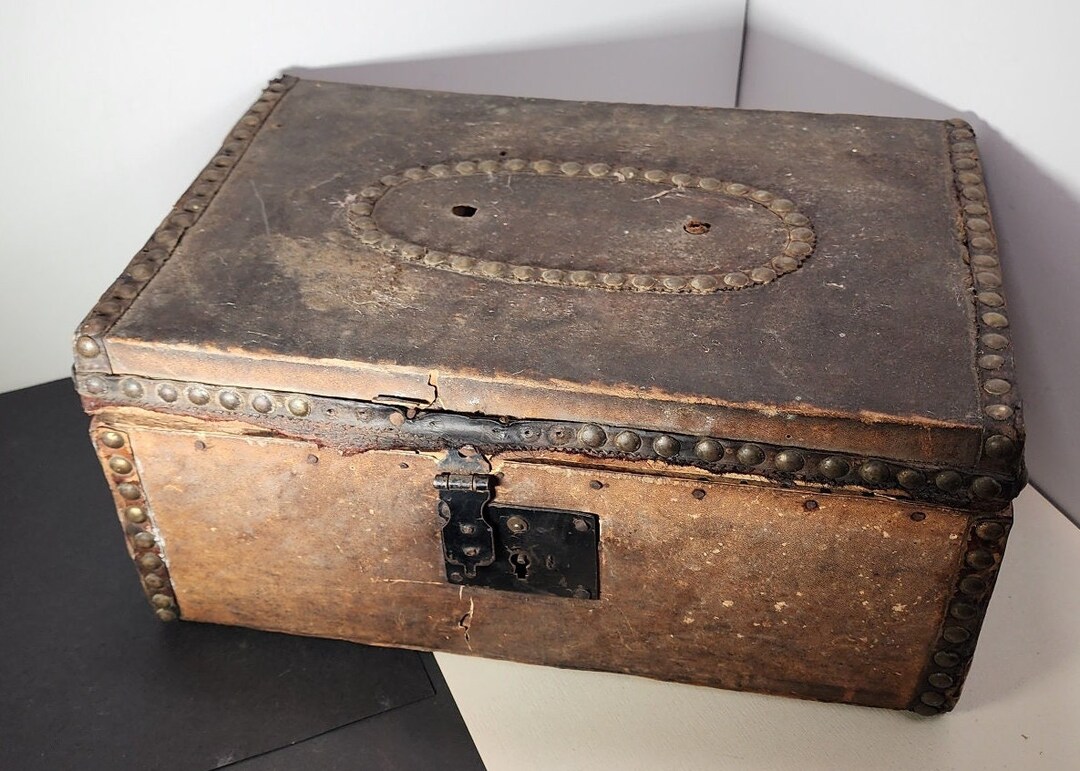 Another Nathan Neat Antique Small Trunk From Boston Mass. - Etsy