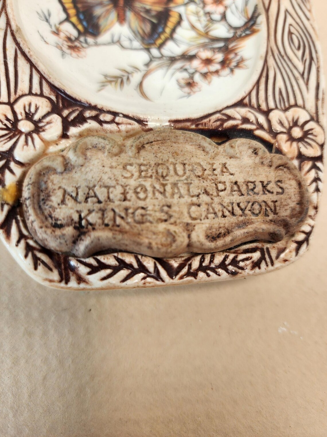 Vintage Sequoia National Park Spoon Holder Souvenir - Etsy