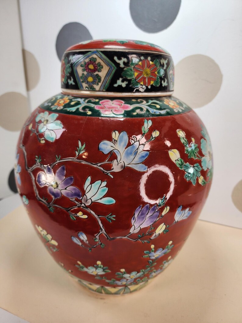 Massive Ginger Jar Made in Japan for Import - Etsy