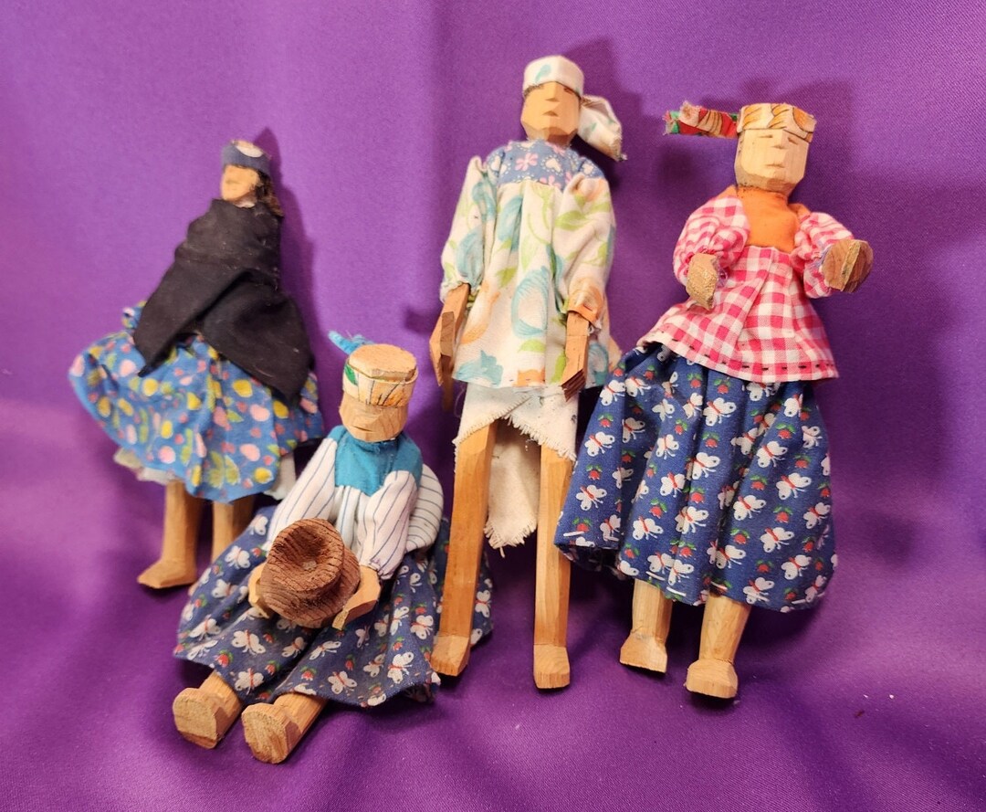 Lot of Native American Tourist Trade Dolls - Etsy