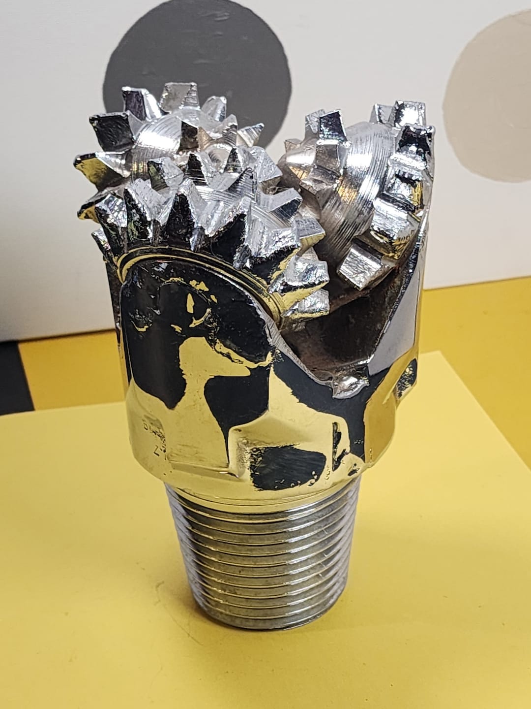 Vintage Tricone Oil Rig Drill Bit - Etsy