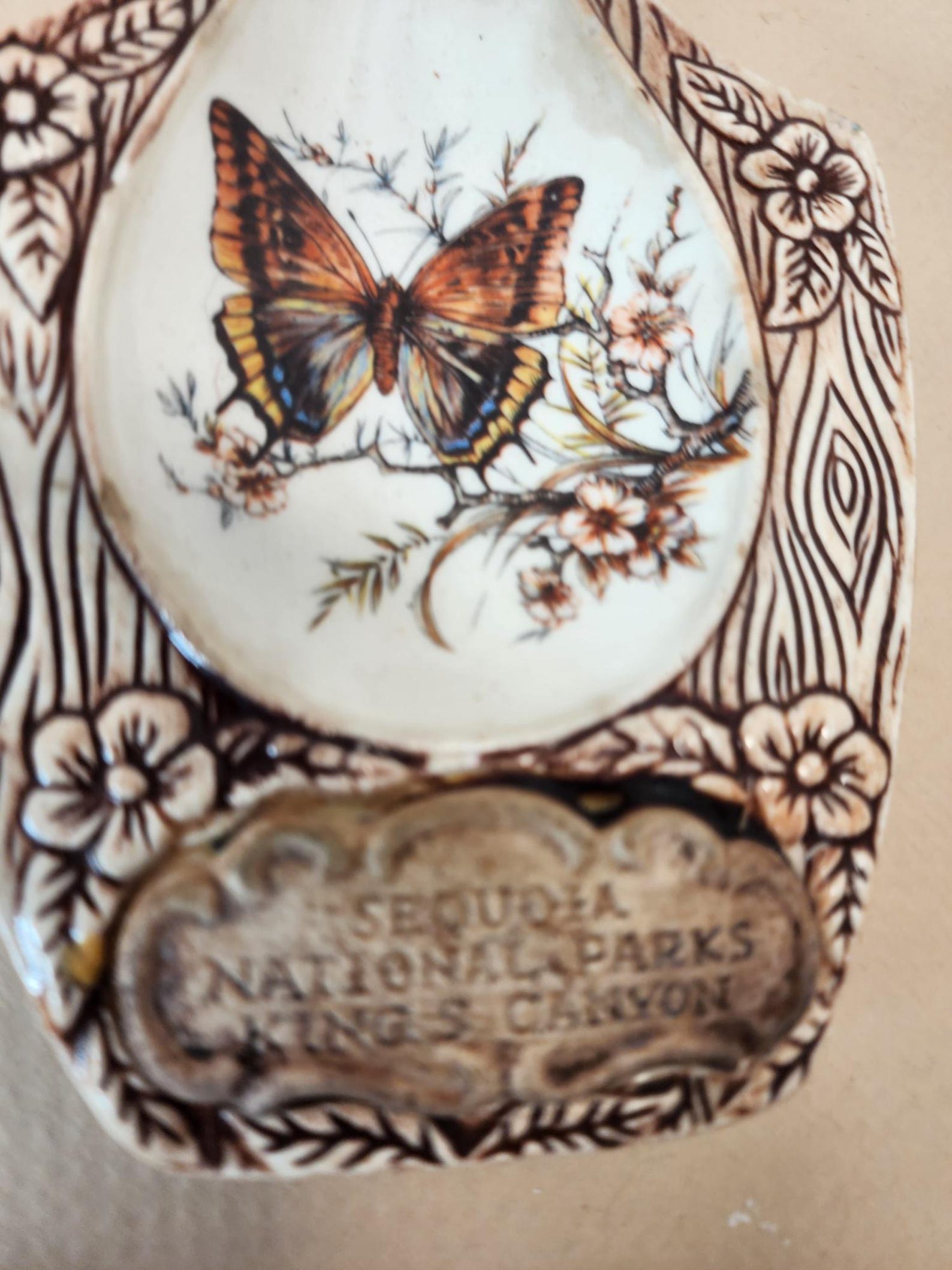 Vintage Sequoia National Park Spoon Holder Souvenir - Etsy