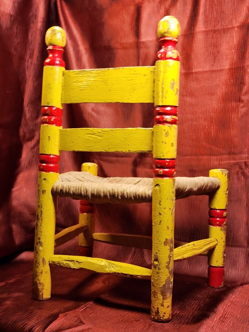 Rustic Hand Made Mexican Child's Chair With Bonus - Etsy