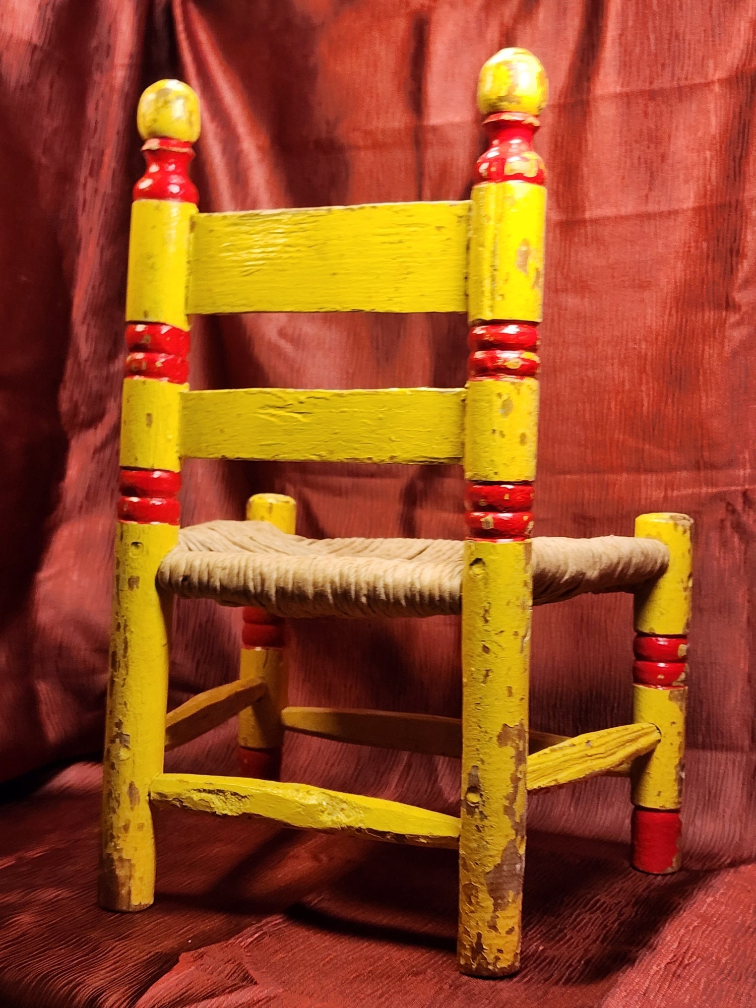 Rustic Hand Made Mexican Child's Chair With Bonus - Etsy
