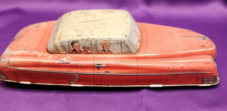 Vintage Marx Tin Toy Car - Etsy