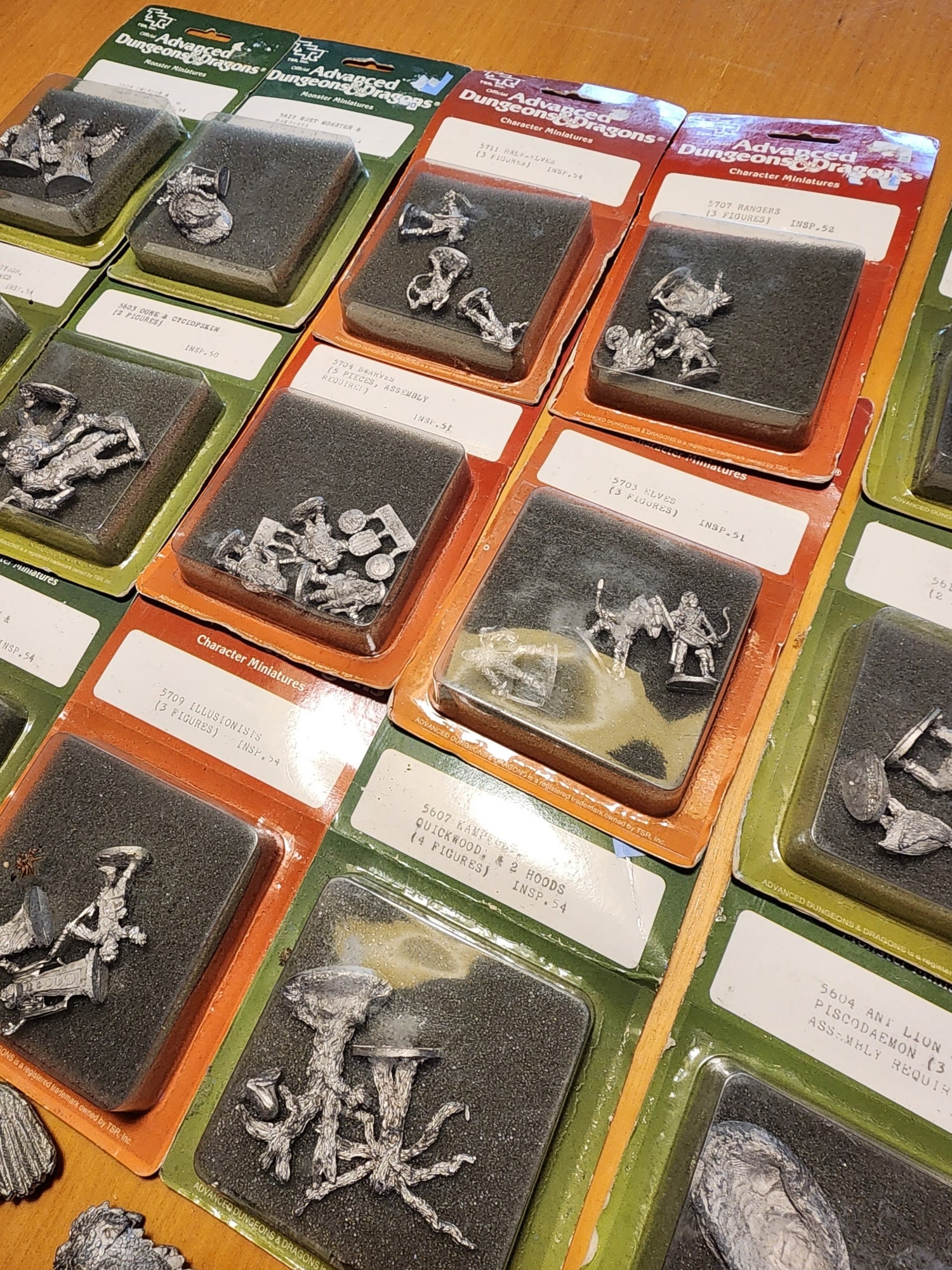 Dungeons and Dragons Vintage TSR Miniatures Lot of 44 - Etsy