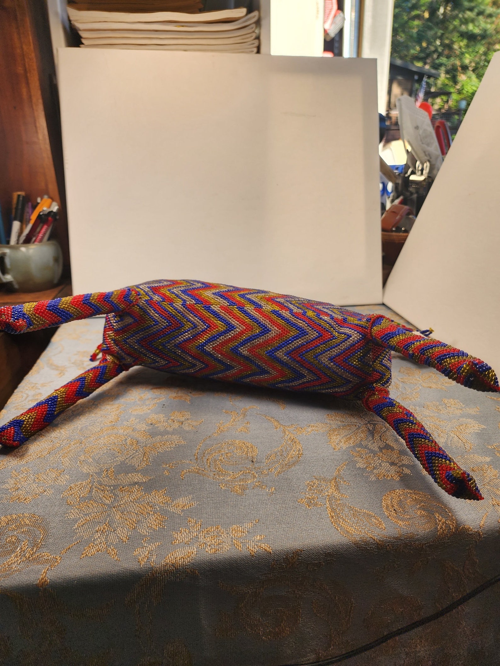 Large Chevron Beaded Horse - Etsy
