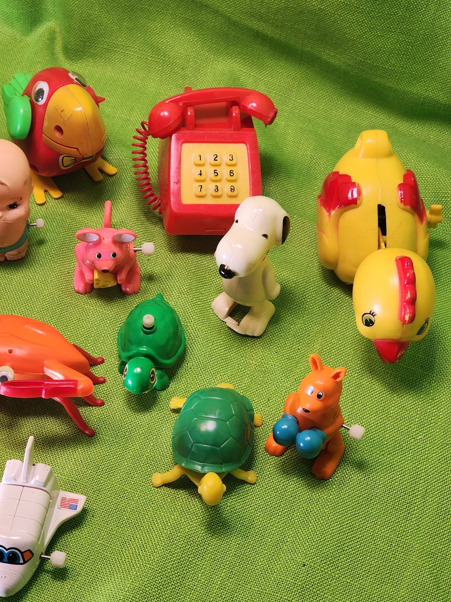 Lot of 16 Vintage Wind-up Toys - Etsy