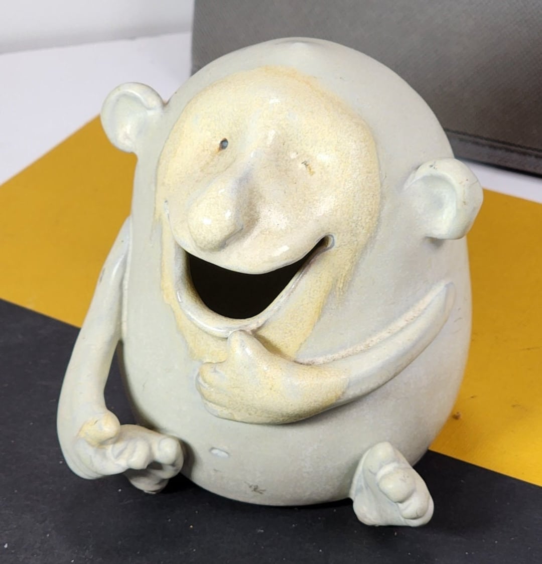 Vintage Ceramic Character Bank - Etsy