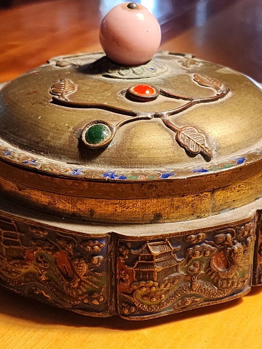 Vintage Chinese Container - Etsy