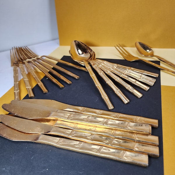 Bamboo Flatware - Etsy