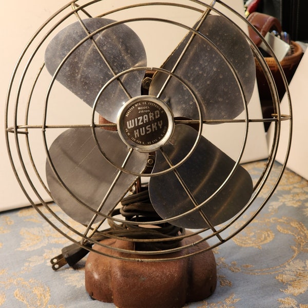 Vintage Table Fan - Etsy