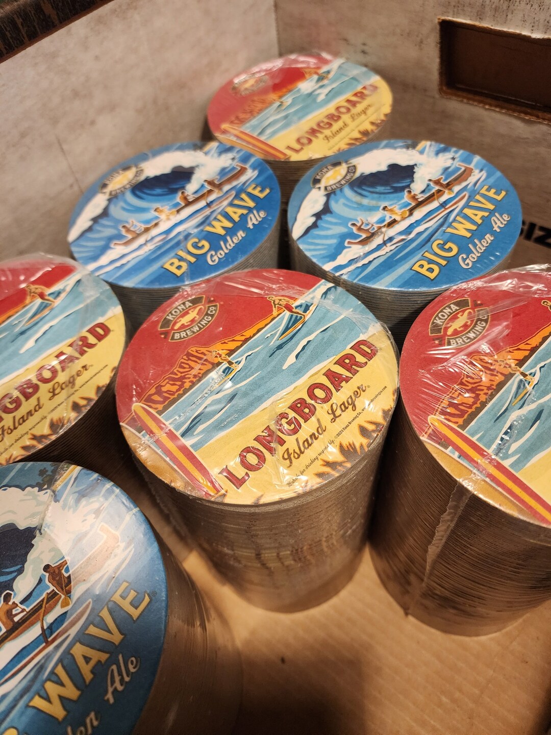 Lot of Vintage Kona Brewing Coasters - Etsy