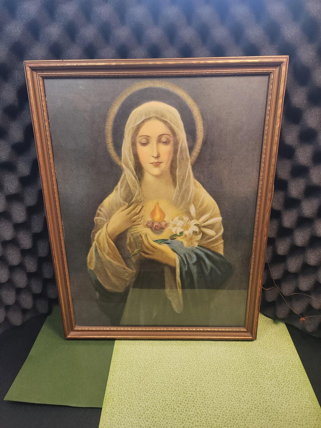 Antique Print of Mary - Etsy