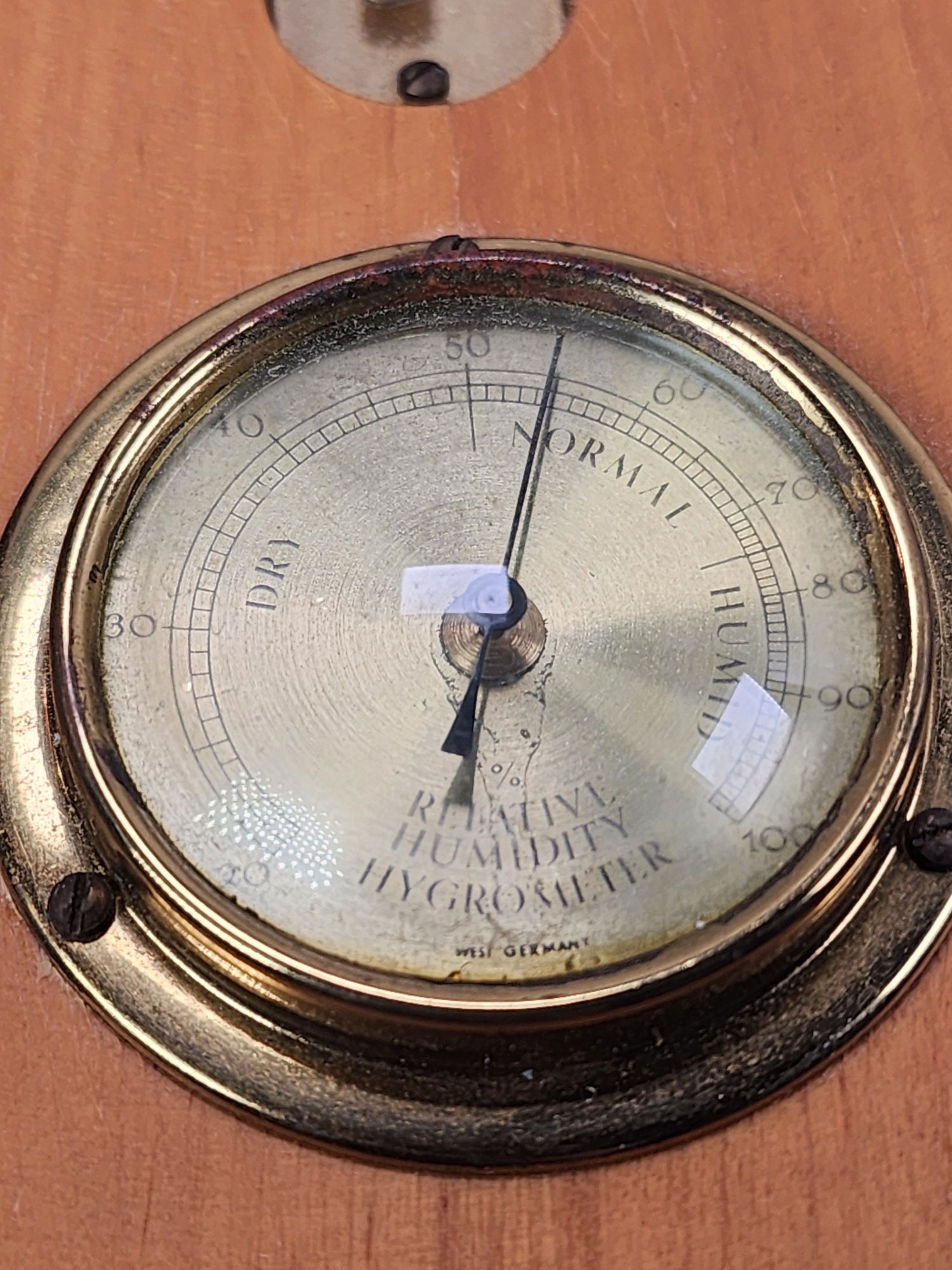 Vintage West German Combo Barometer/thermometer/ Humidity - Etsy