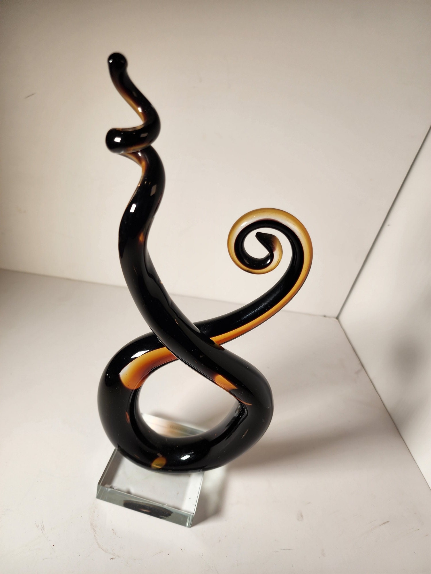 Sumptuous Murano Abstract Glass Sculpture - Etsy