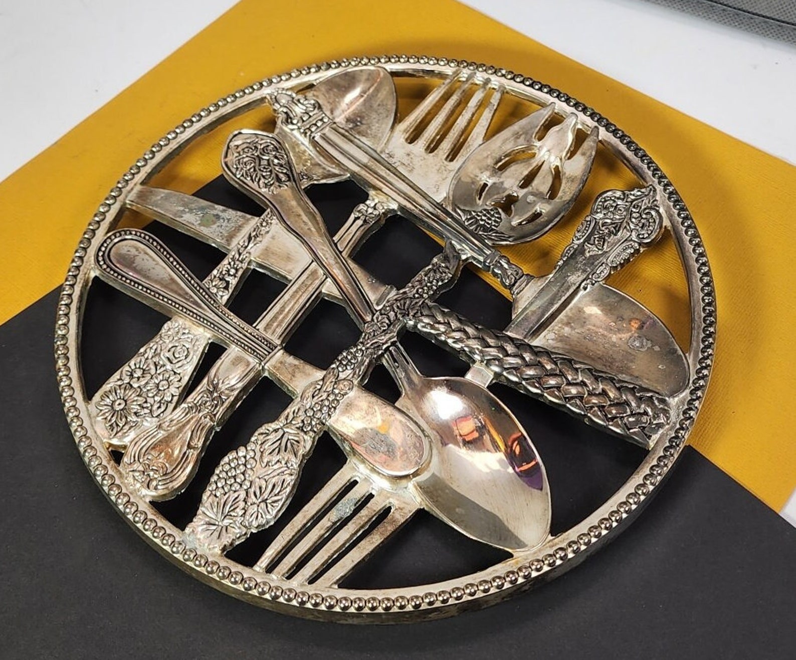 Vintage Silverplate Art - Etsy