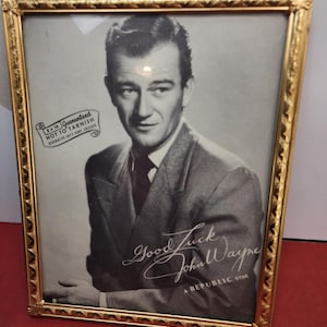Vintage John Wayne Promotional Photo - Etsy