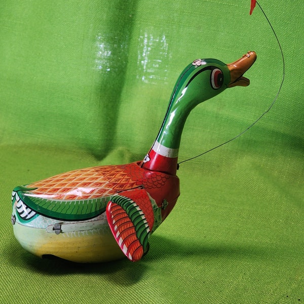 Wooden Duck Toy - Etsy