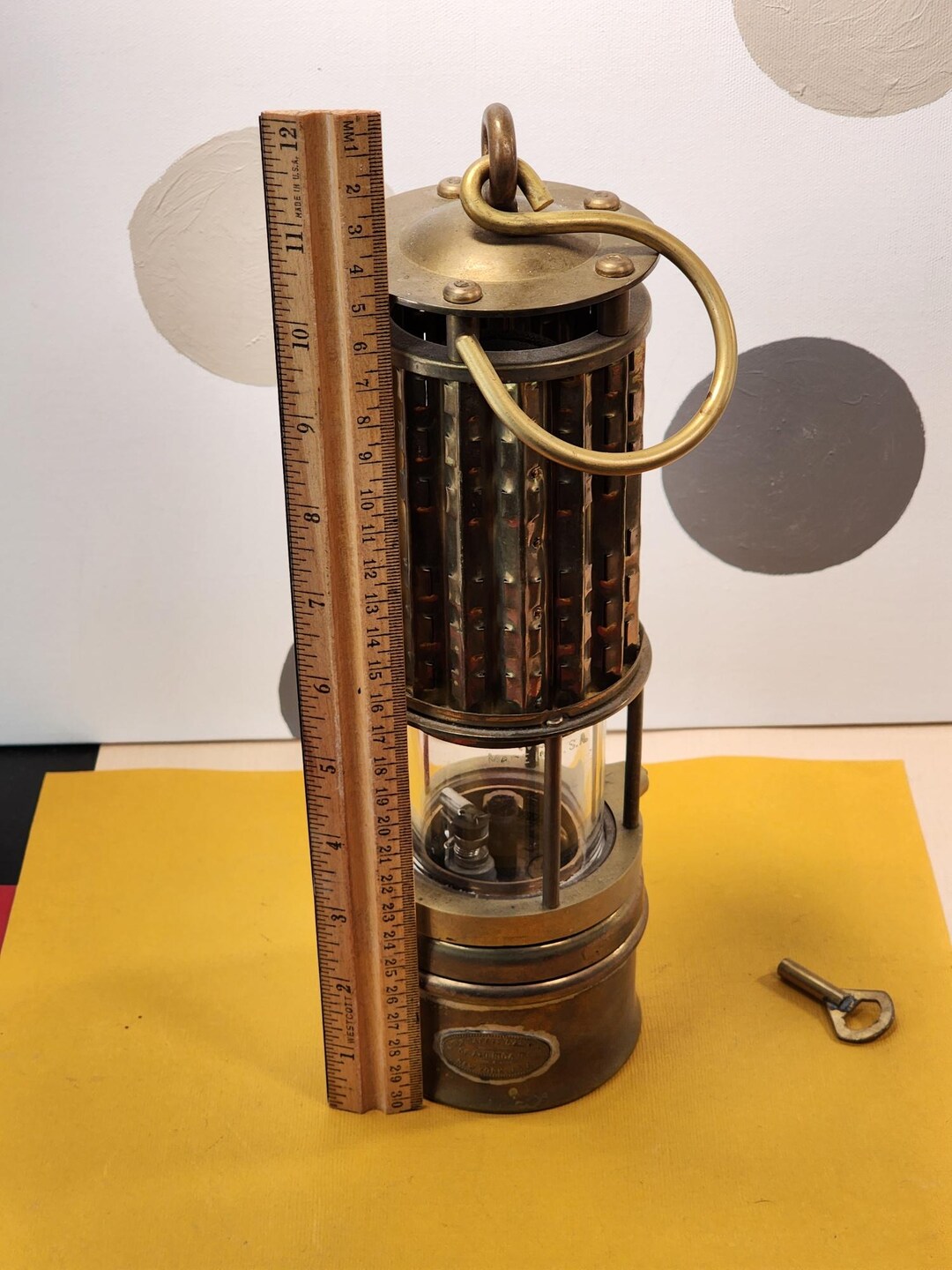 Antique Miners Lamp - Etsy