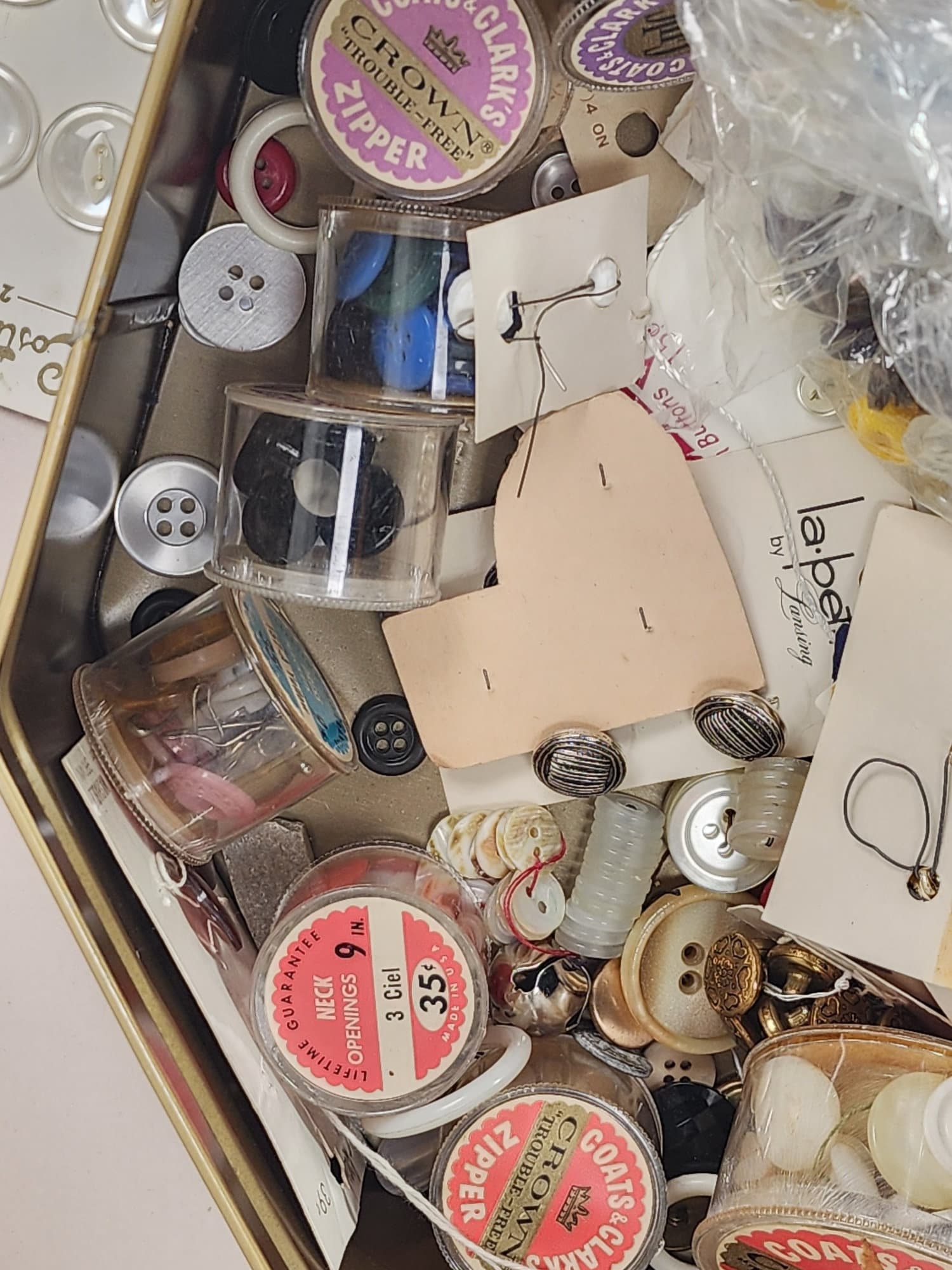 Commemorative Antique US Tin Button Box - Etsy