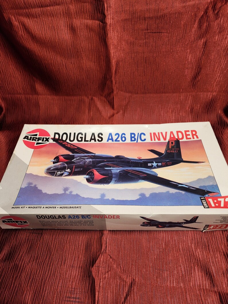 Vintage Plane Model Kit - Etsy