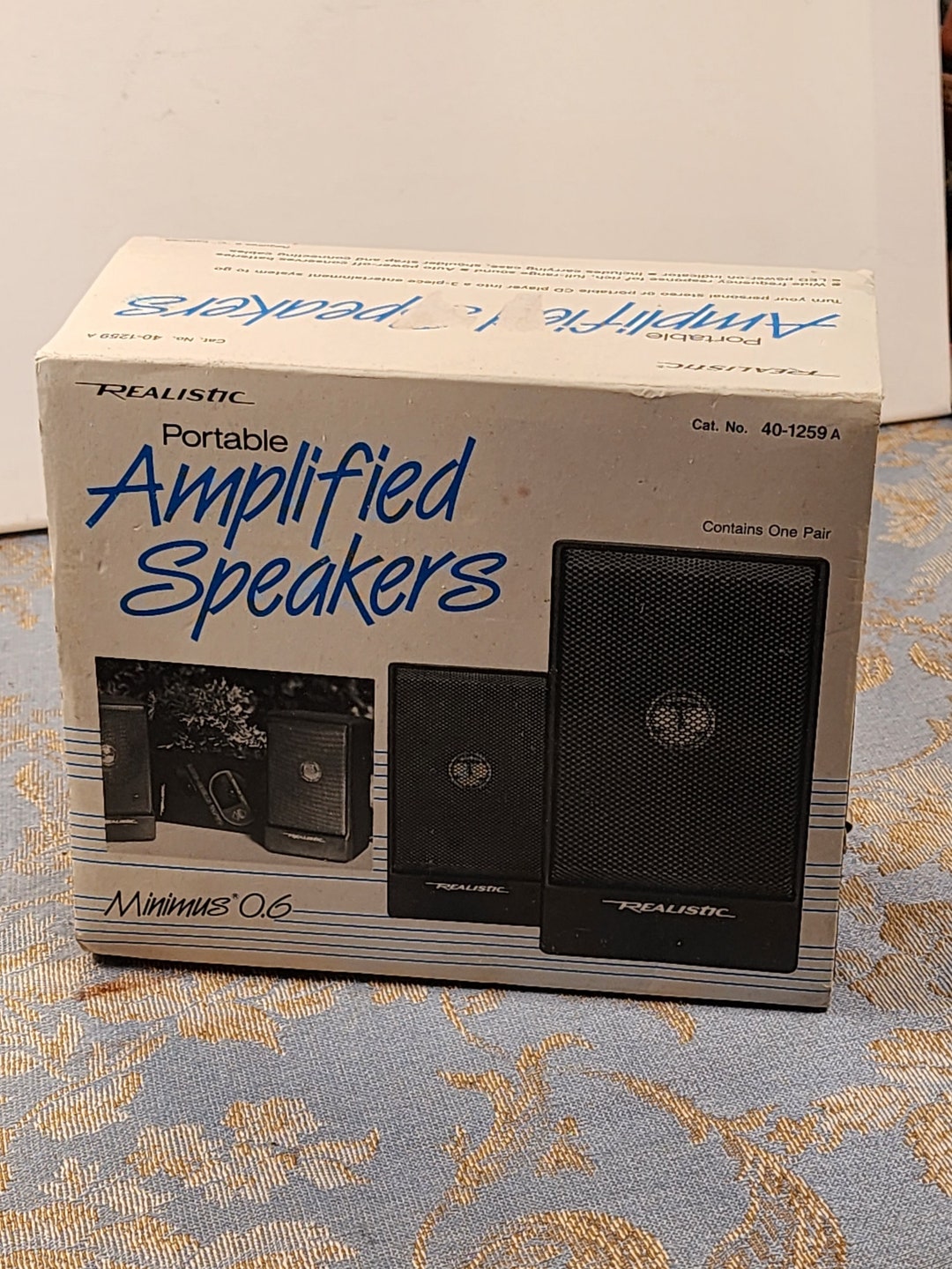 NOS Vintage Radio Shack Powered Speakers - Etsy