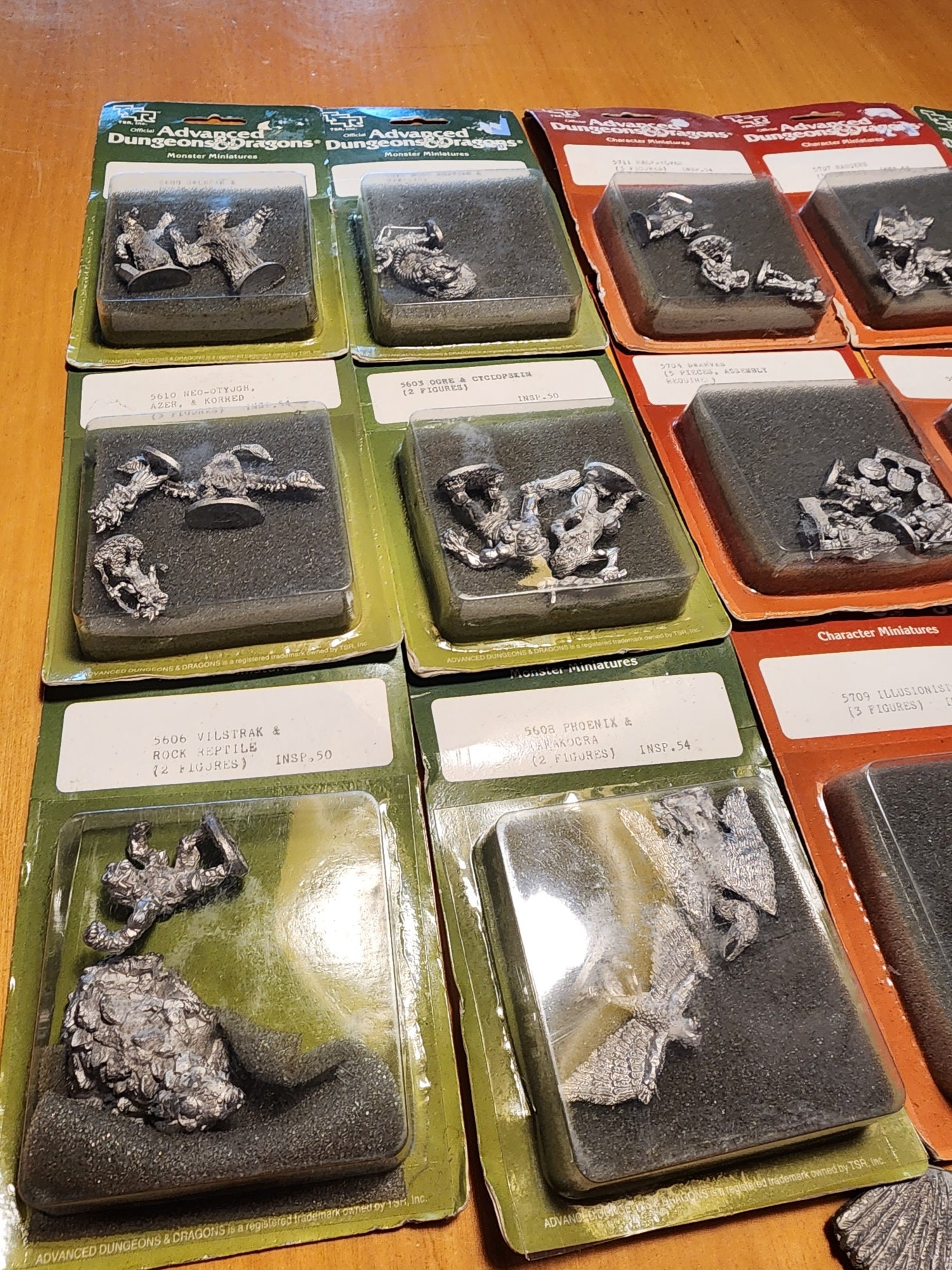 Dungeons and Dragons Vintage TSR Miniatures Lot of 44 - Etsy