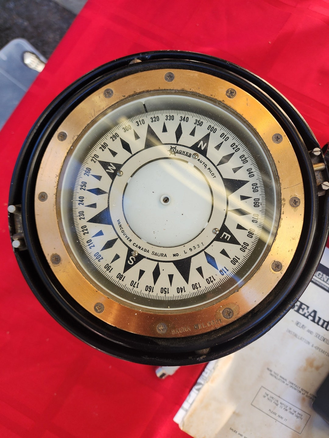 Wagner Saura Binnacle Compass and Electronics - Etsy