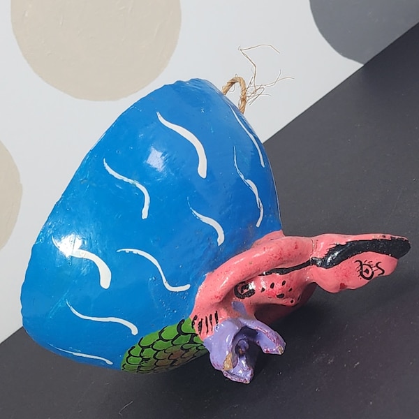 Paper Mache Mermaid - Etsy