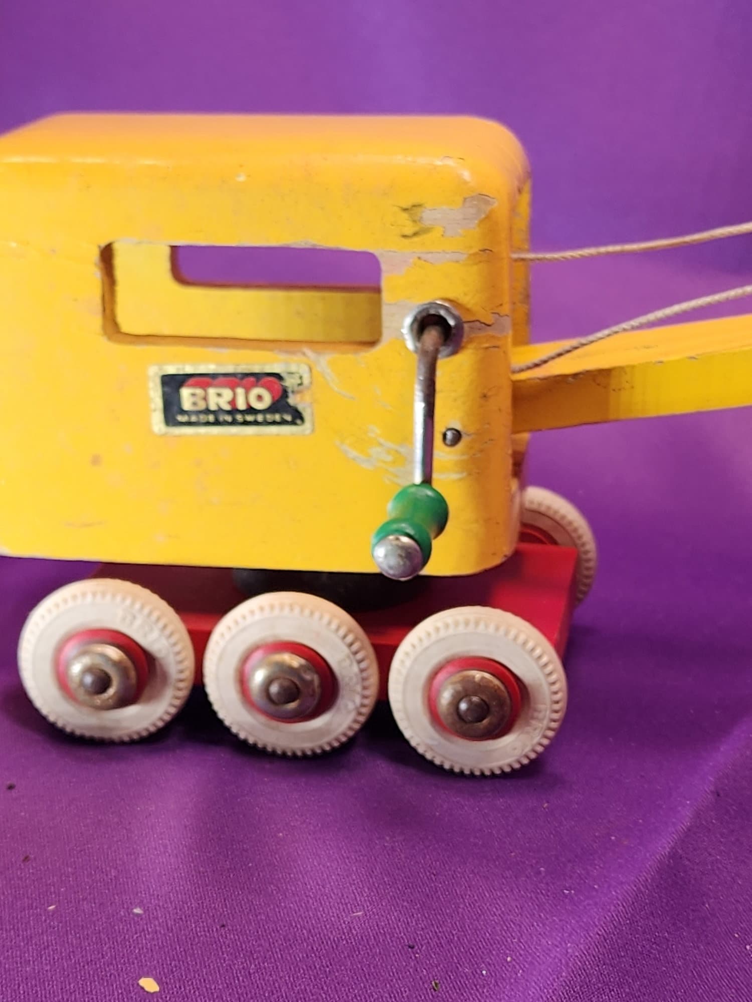 Vintage Brio Excavator - Etsy