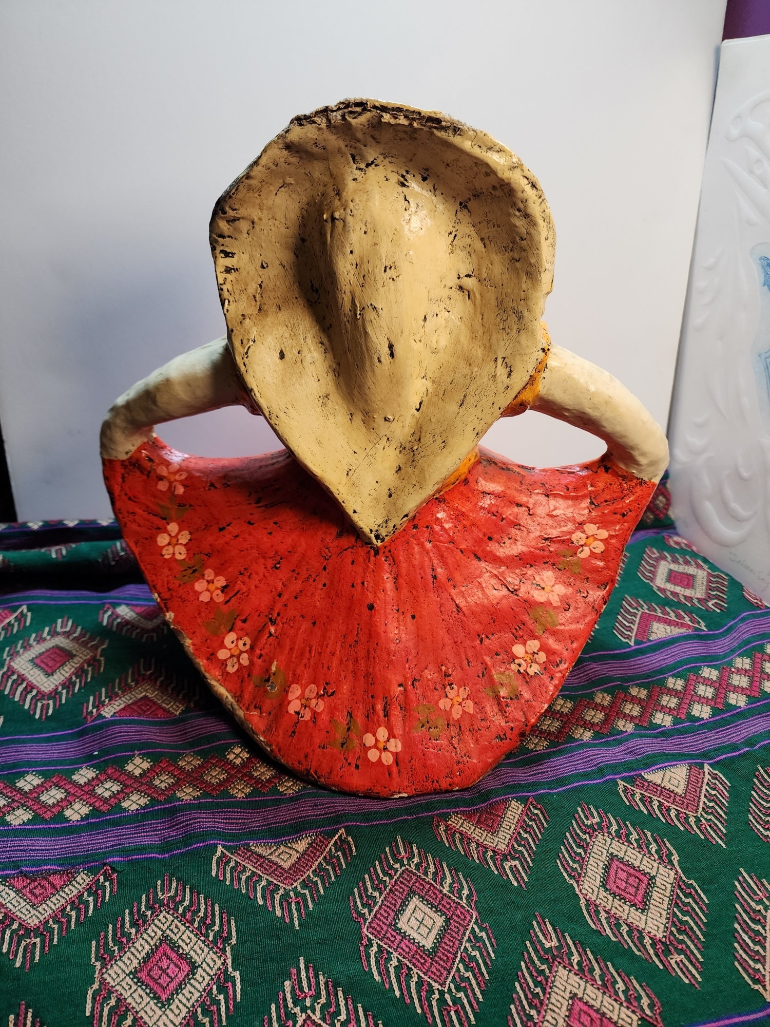 Large Vintage Mexican Paper Mache Figure - Etsy