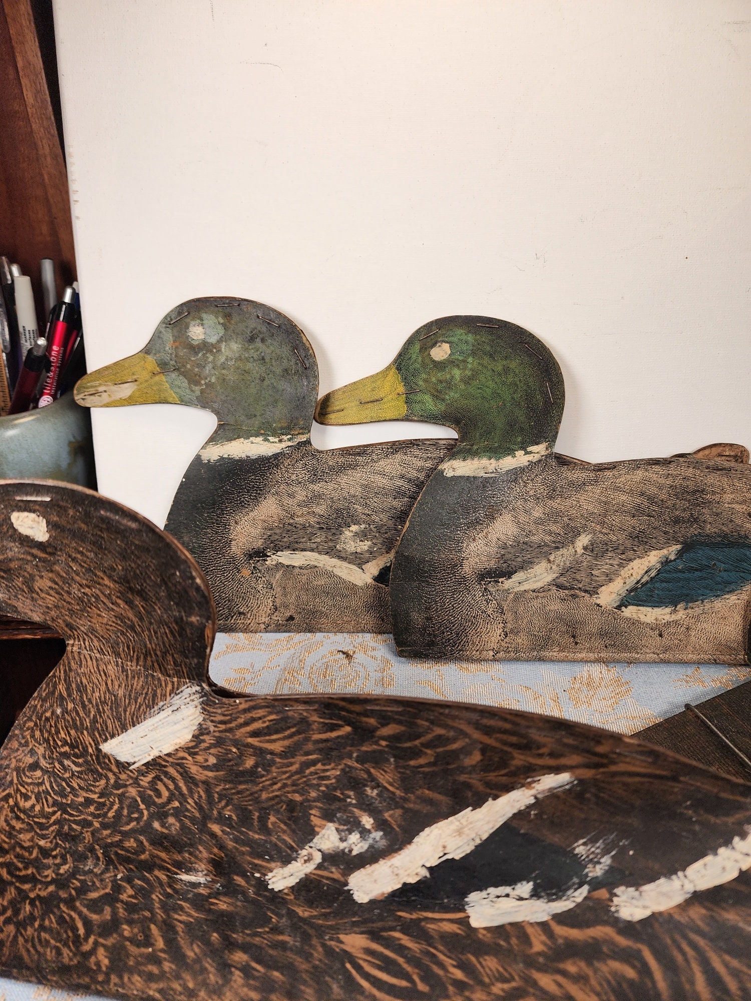 Antique Paper Duck Decoys - Etsy